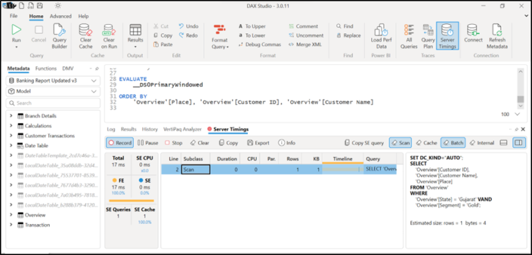 DAX Studio – An external tool for writing, executing, and analyzing DAX ...