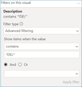 Power BI Advanced Filters (Contains Filter): Issues and Insights ...