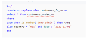 Dynamic Views and Access Control: Enhancing Data Security in Databricks – Diggibyte Blogs